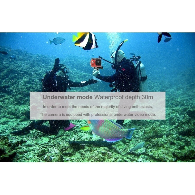 Cumpara Camera 4K Ultra HD Subacvatica cu Ecran 2 Inch la doar 174,80 lei